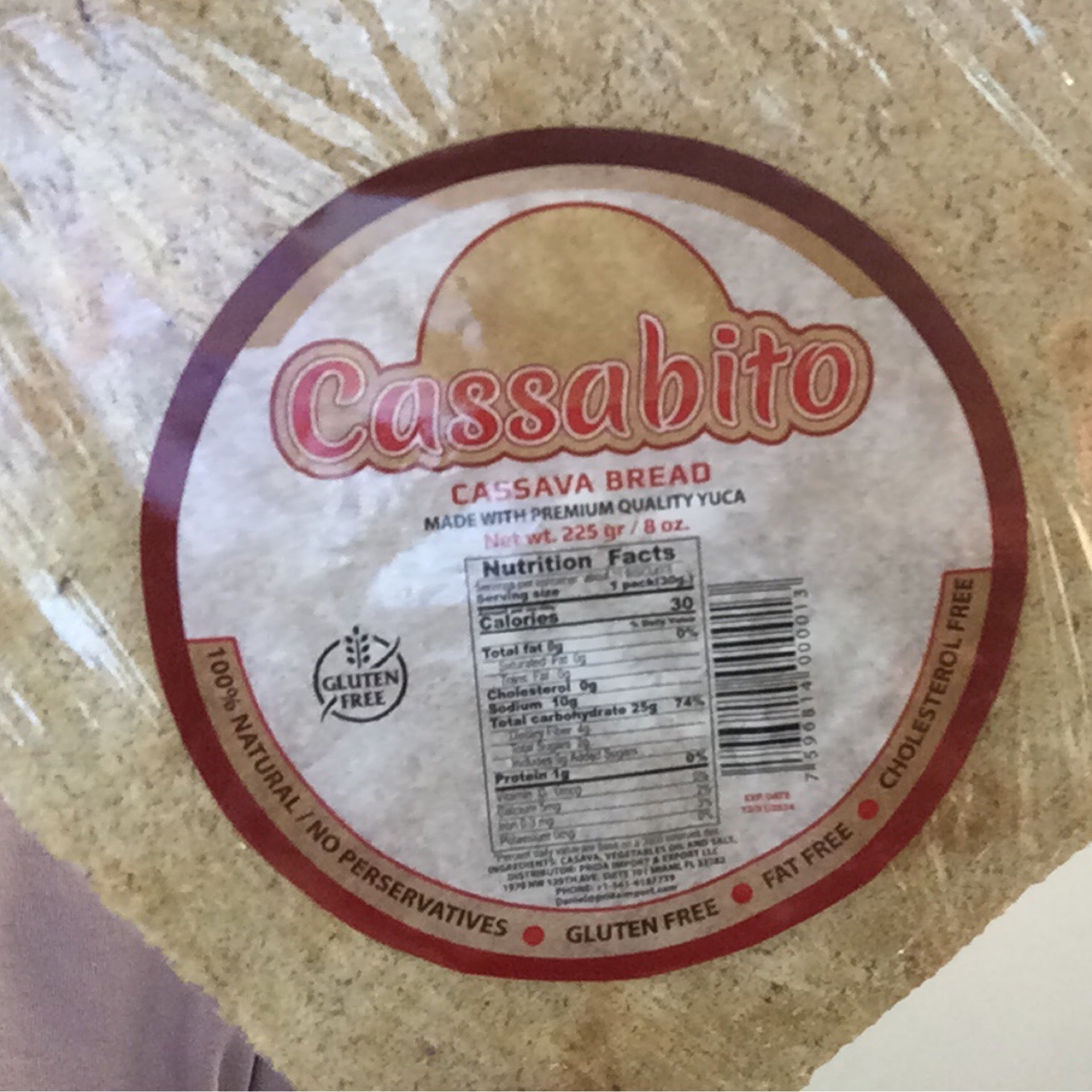 Cassabito - Cassava Bread | La Chingadera | Mexican Market Ottawa
